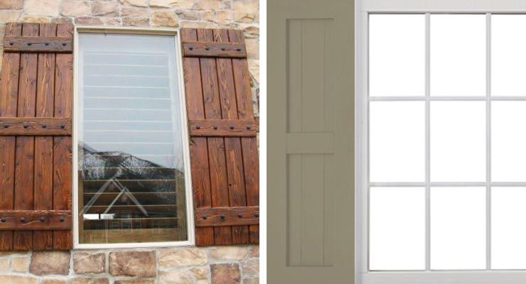 Comparison between Vinyl and Wood Shutters | ArticleCube